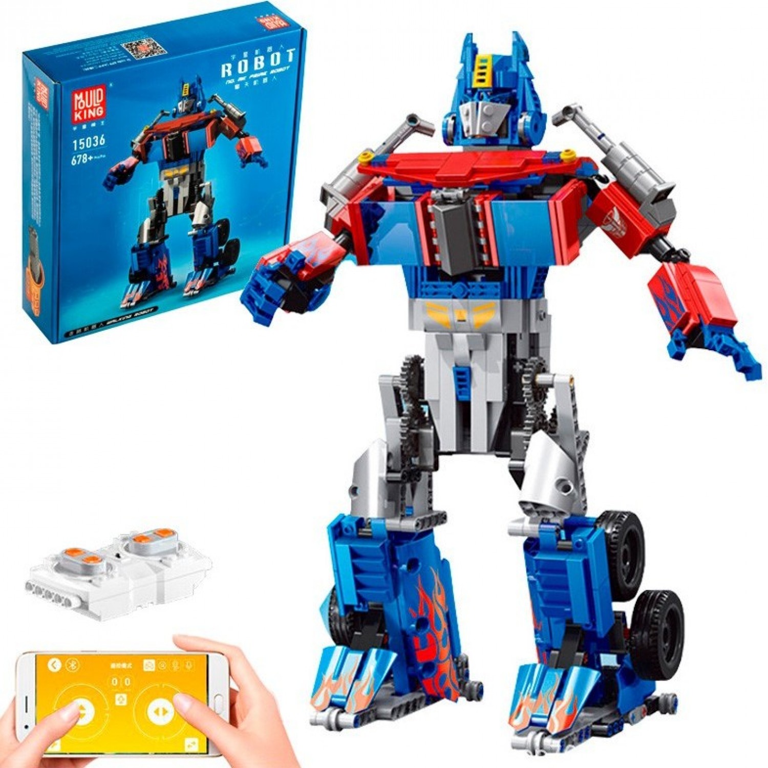 MOULD KING 15036 РОБОТ ОПТИМУС ПРАЙМ с ДУ 80002858. Купить Конструктор ...